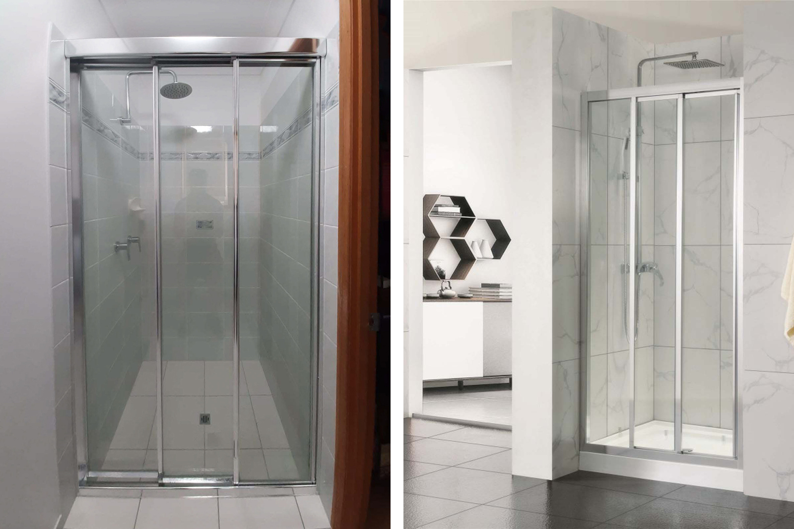 Framed Shower Screens Gold Coast Brisbane to Byron - Millennium Glass